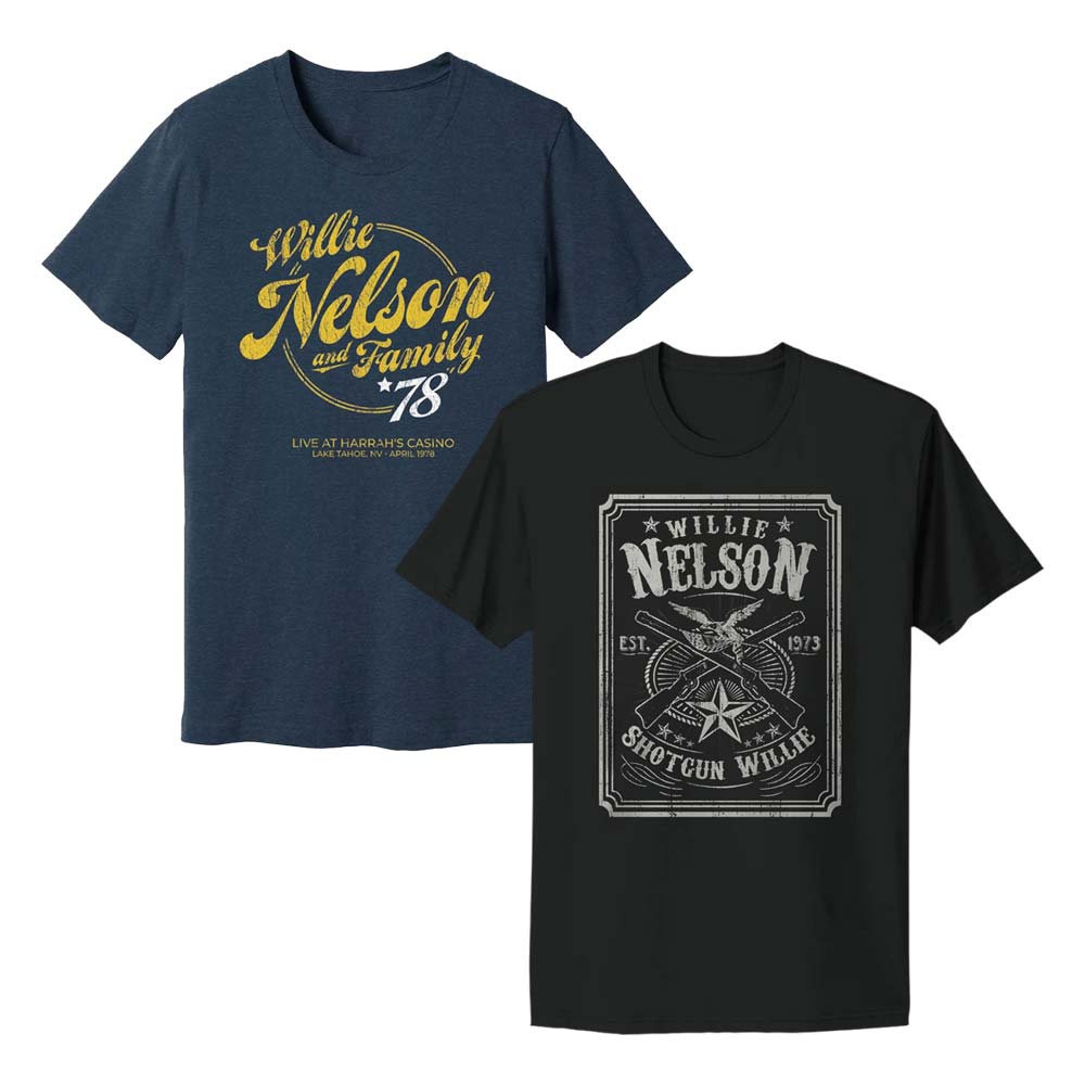 Willie Nelson T-Shirt Bundle – Willie Nelson Shop